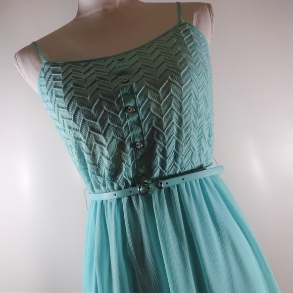 Candie's | Dresses | Candies Womens Dress Aqua High Low Aqua Size M ...